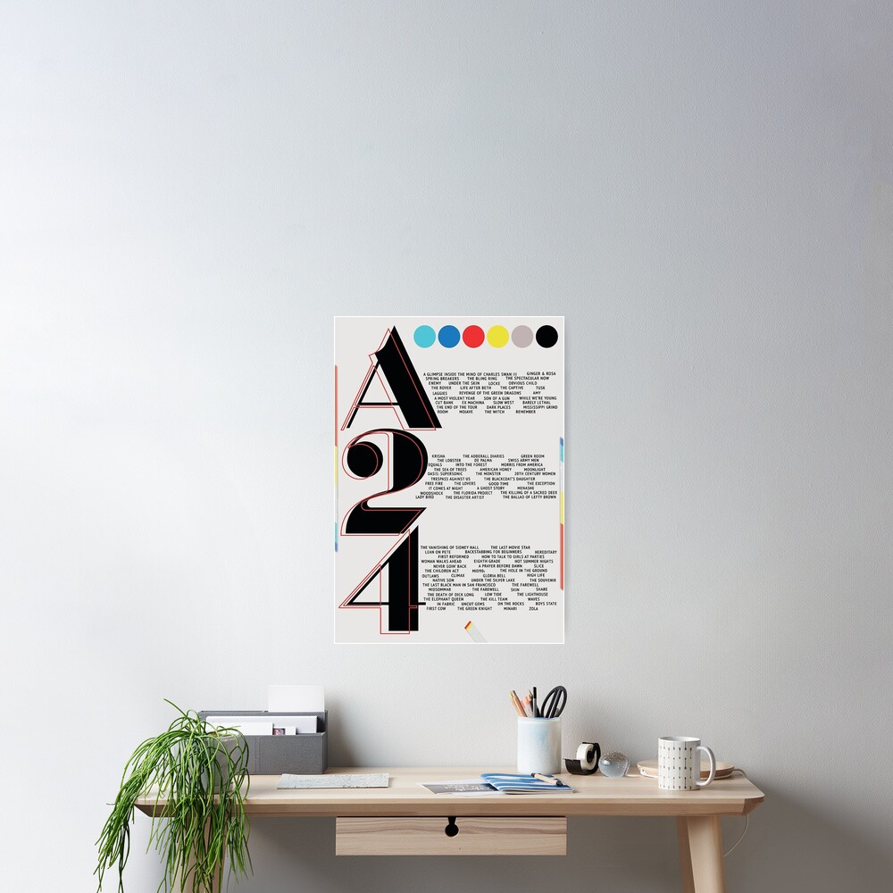 "-A24 Film Poster Poster" Poster for Sale by thomasdfifield | Redbubble