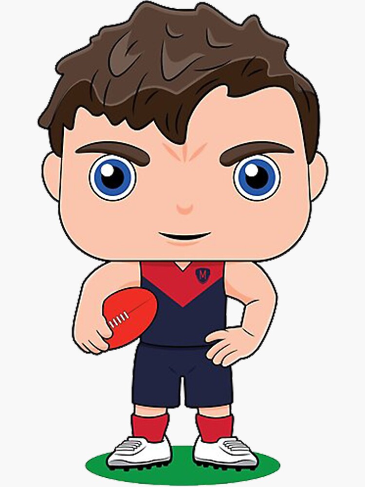 "Cute Melbourne Demons Mascot " Sticker for Sale by PixelSebastian ...