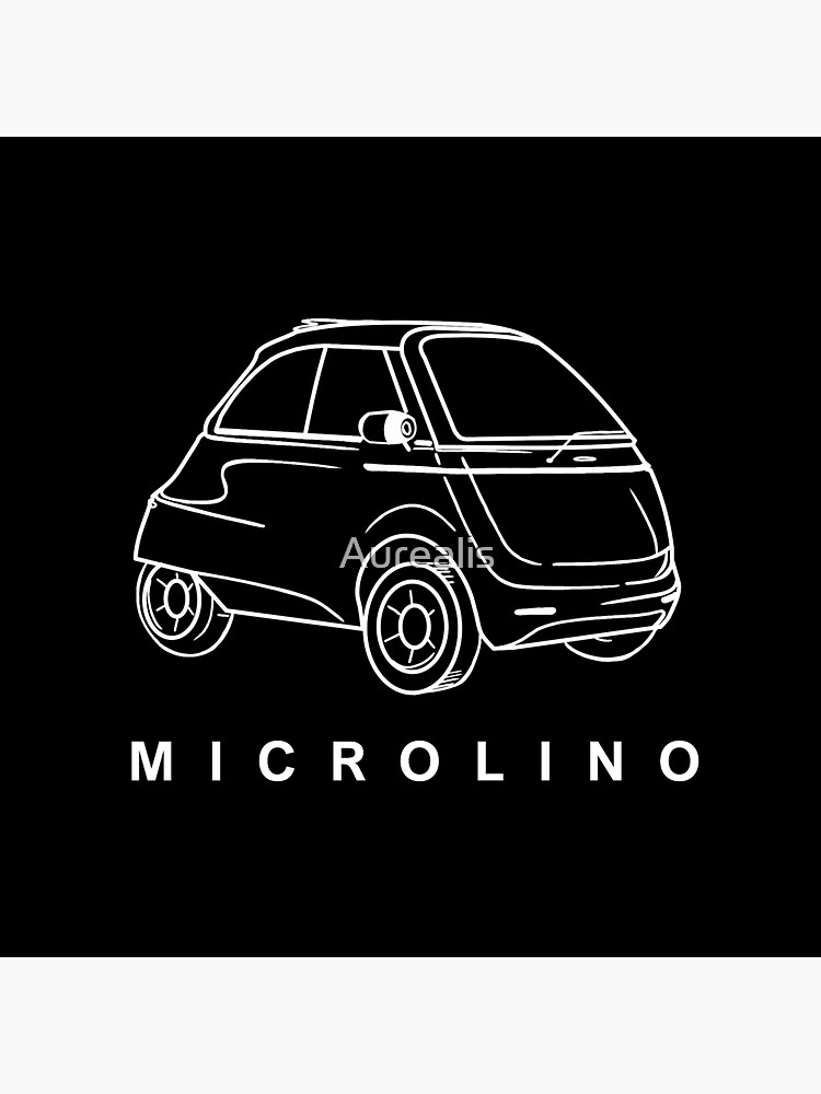 "Microlino bubble car" Sticker for Sale by Aurealis | Redbubble