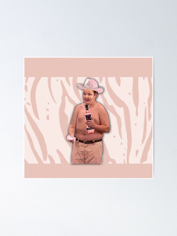 "Gibby drink Zebra Pink Drink" Poster for Sale by Miltons | Redbubble