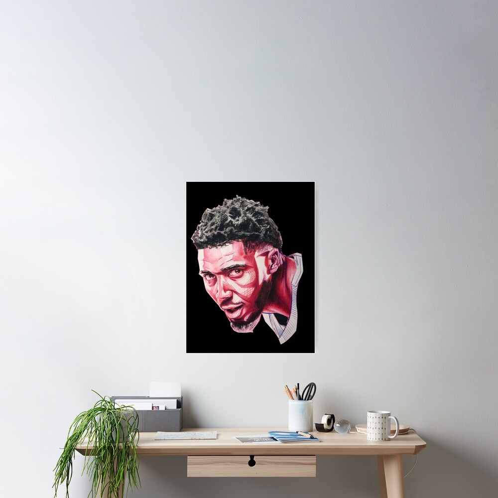 "Donovan Mitchell Art Draw" Poster for Sale by vanlanhPro | Redbubble