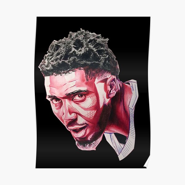 "Donovan Mitchell Art Draw" Poster for Sale by vanlanhPro | Redbubble