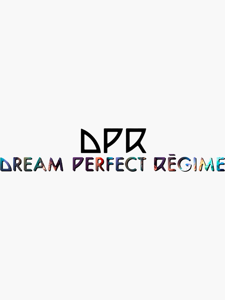 "Dream Perfect Regime - DPR " Sticker for Sale by ANTHONYSHOP-CA ...
