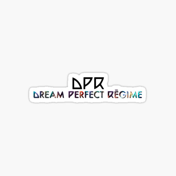 "Dream Perfect Regime - DPR " Sticker for Sale by ANTHONYSHOP-CA ...