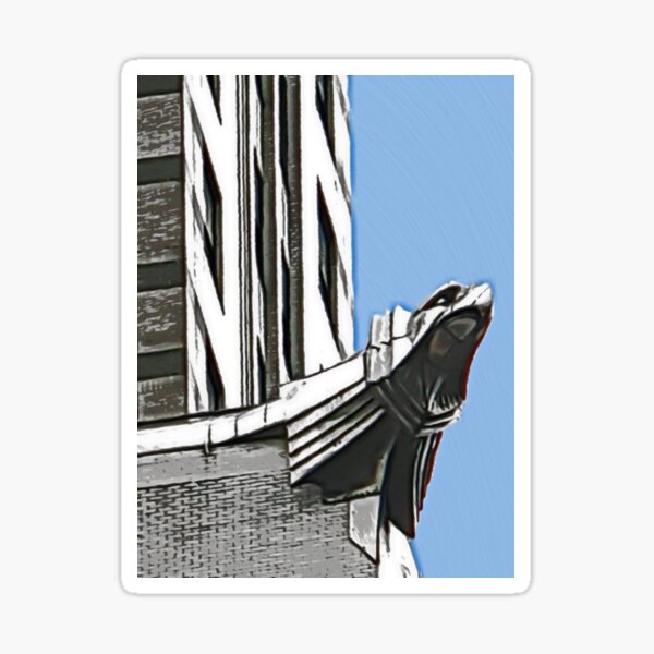 "Chrysler Building, New York" Sticker by dct66 | Redbubble