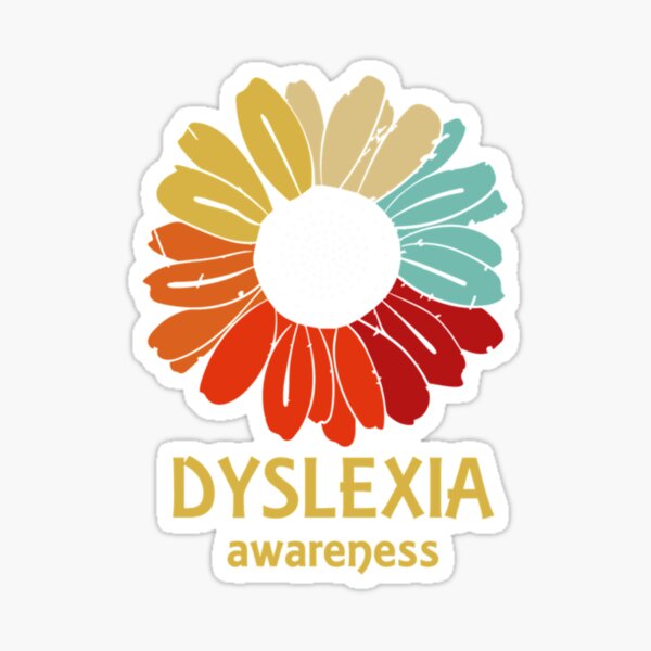 "World Dyslexia Awareness Day Classic " Sticker for Sale by InsponDylan ...