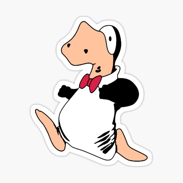 "Opus On the Run" Sticker for Sale by ExRetailZombie | Redbubble