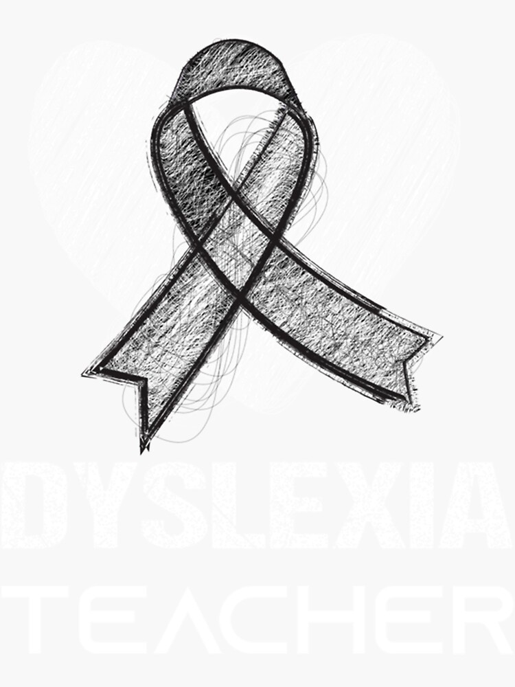 "World Dyslexia Awareness Day Classic " Sticker by InsponDylan | Redbubble