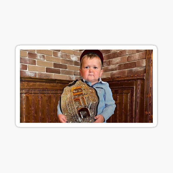 "Hasbulla Champions" Sticker for Sale by Altair933 | Redbubble