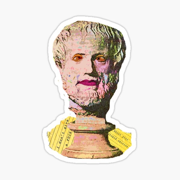 "Punk Philosophy" Sticker for Sale by AngelinaElander | Redbubble