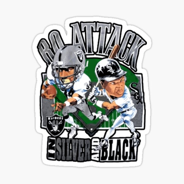 "BO Jackson Caricature Vintage Retro" Sticker for Sale by BenaSimla ...