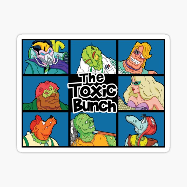 "The Toic Bunch" Sticker for Sale by MelanieRieser | Redbubble