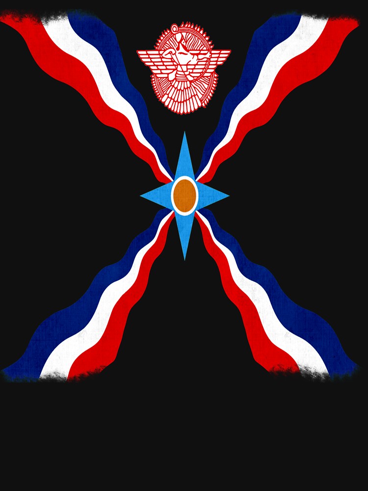 "Assyrian Flag Assyria Empire Ator Logo" T-shirt for Sale by Tritroc ...