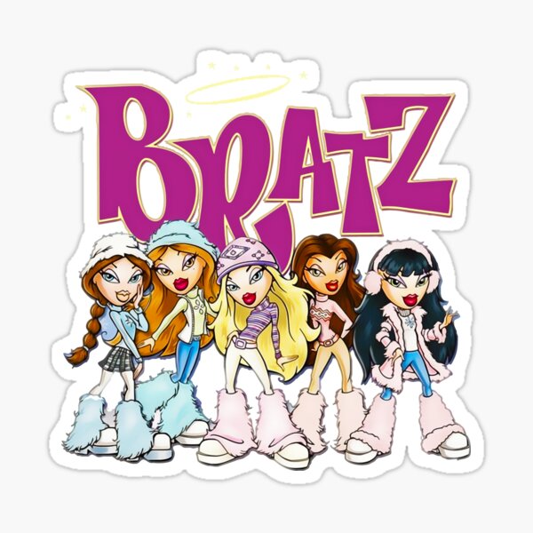 "Bratz Purple" Sticker by Molliemomia | Redbubble