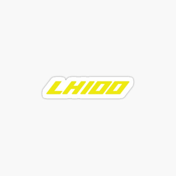 "LH 100 - Flourescent " Sticker for Sale by TheGenesisArk | Redbubble