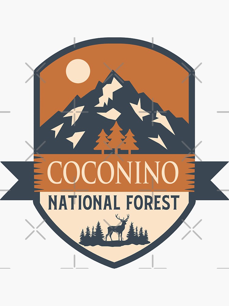 "Coconino national forest" Sticker for Sale by Nature-mark | Redbubble