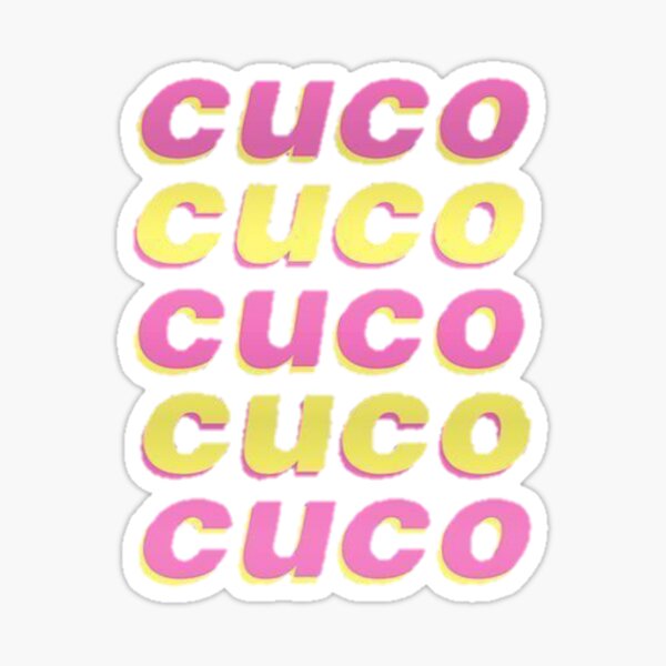 "Cuco" Sticker for Sale by Pahomaa | Redbubble