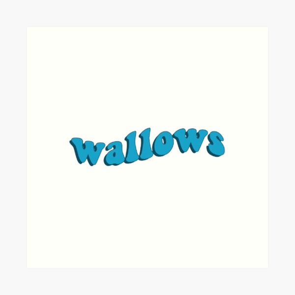 "Wallows Logo" Art Print for Sale by SportsArtCO | Redbubble