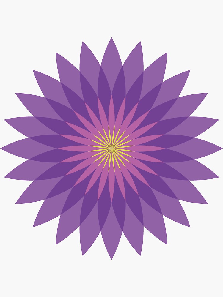"Blue lotus flowers" Sticker for Sale by chalacreations | Redbubble
