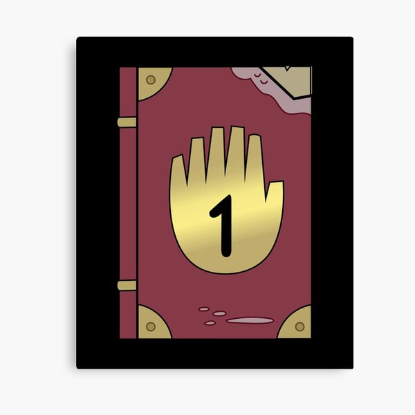"Gravity Falls // Journal 1" Canvas Print for Sale by hocapontas ...