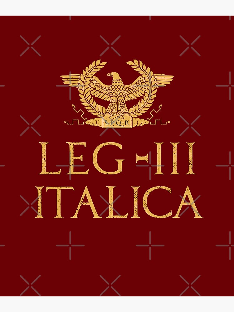 "Legio III Italica Roman Legion" Poster for Sale by zeno27 | Redbubble