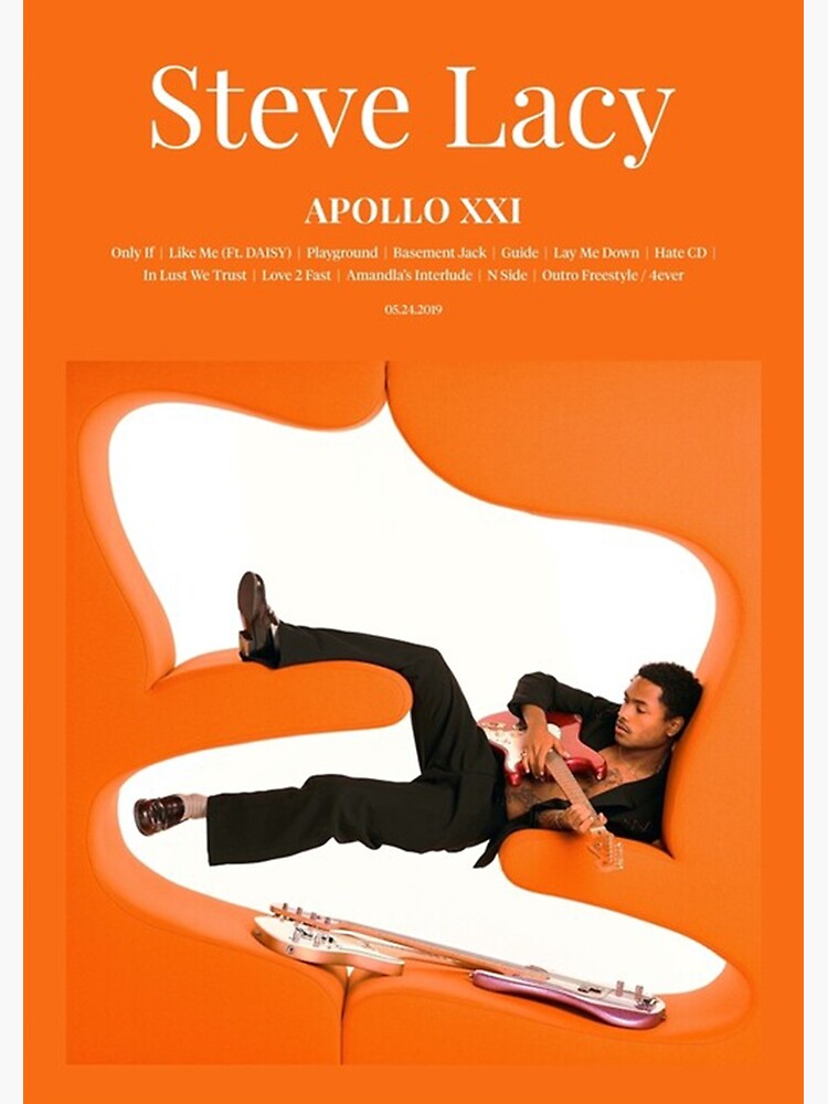 "Steve Lacy - Apollo XXI (2019)" Poster for Sale by wilsonmanu | Redbubble