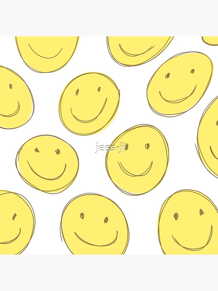 "Distorted Smiley " Poster for Sale by jess-ji | Redbubble