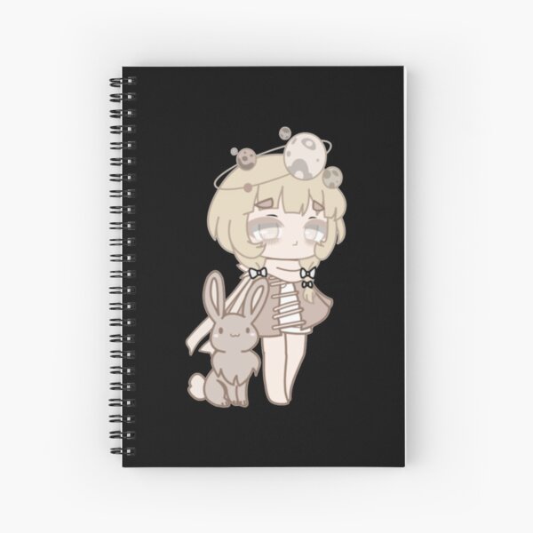 "aesthetic gacha life gacha club character " Spiral Notebook for Sale ...