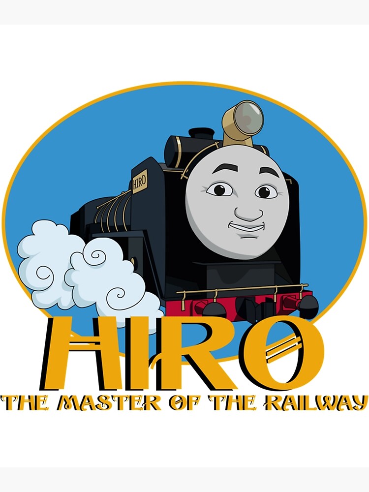 "Hiro - The Master of the Railway " Poster for Sale by Embroiderich ...