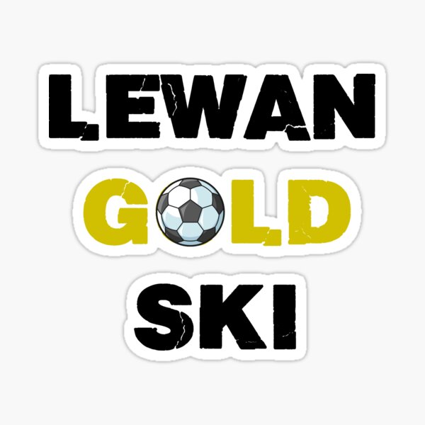 "Lewan GOLD ski" Sticker for Sale by KeziaForeman | Redbubble