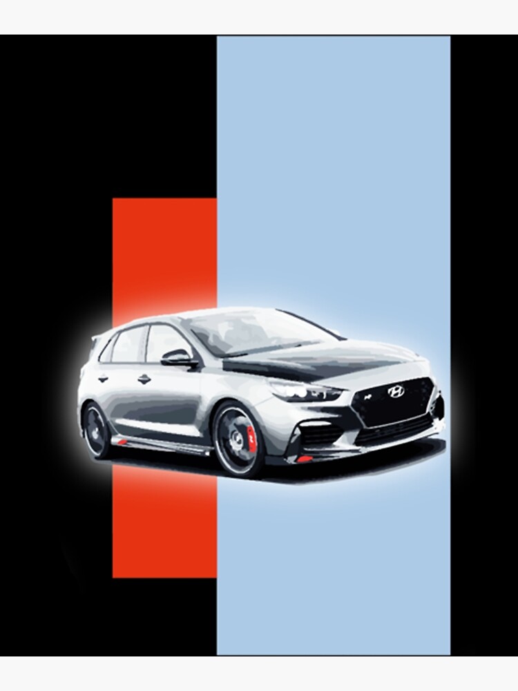 "Hyundai I30N Motorsport Tribute " Poster by ufeincs | Redbubble