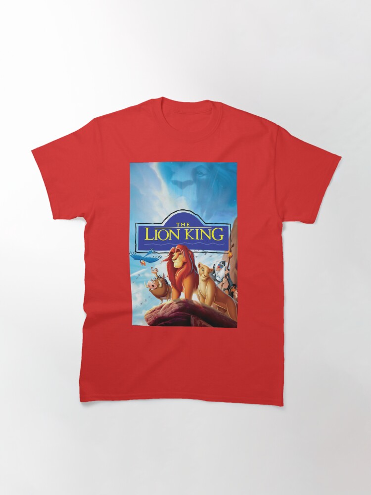 Camiseta El Rey León The Lion King Disney Dibujos Animados Divertido ...