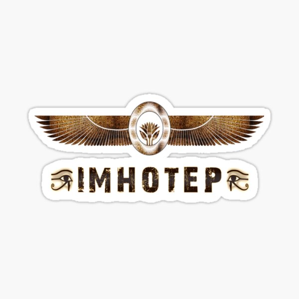 Pegatina for Sale con la obra «El Rey Imhotep» de CrazyForDolls | Redbubble
