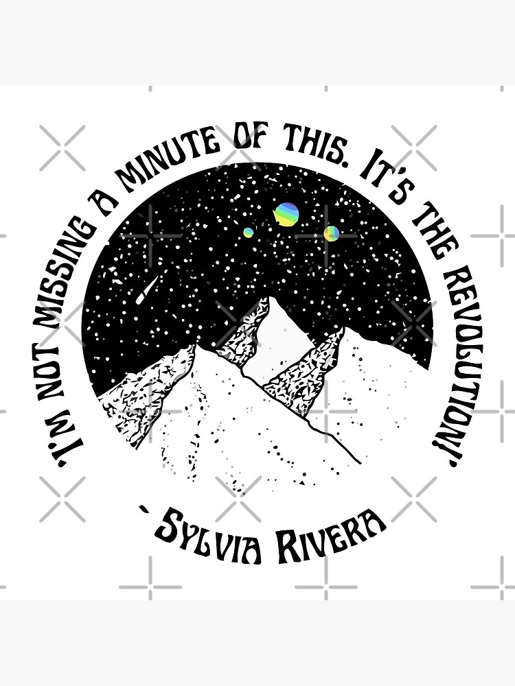 "Sylvia Rivera x Liberation Collection Quote" Poster for Sale by ...