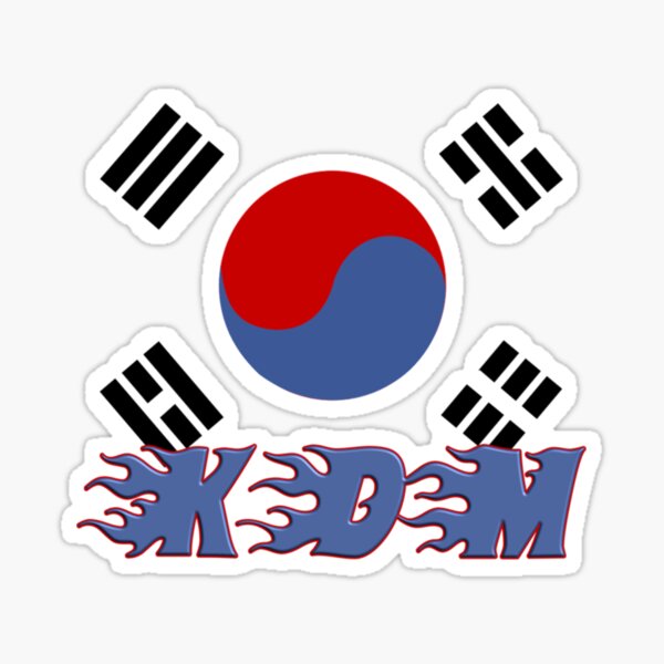 "KDM " Sticker for Sale by ufeincs | Redbubble
