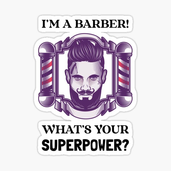 Barber life!! Freckledfoxsoapco Vinyl sticker Paper & Party Supplies ...