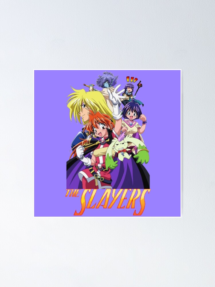"Slayers Group and Logo" Poster by SillyFun | Redbubble