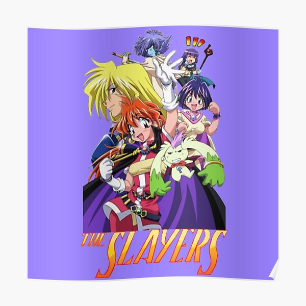 "Slayers Group and Logo" Poster by SillyFun | Redbubble
