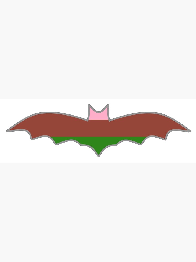 "Gynesexual/Gyneromantic Pride Flag: Halloween Bat" Poster for Sale by ...