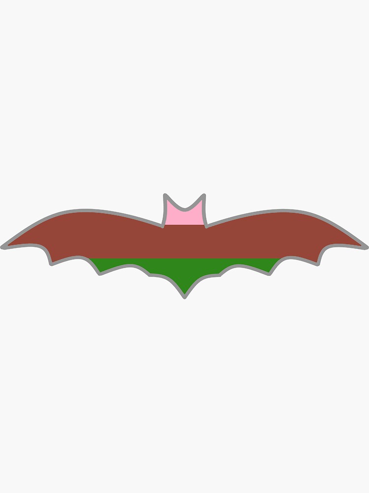 "Gynesexual/Gyneromantic Pride Flag: Halloween Bat" Sticker for Sale by ...