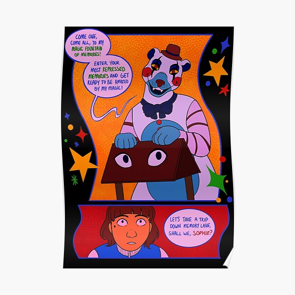 "showbear's fountain of memories (the walten files)" Poster for Sale by ...