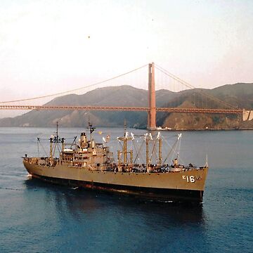 "USS MOUNT KATMAI (AE-16) SHIP'S STORE" Sticker for Sale by ...