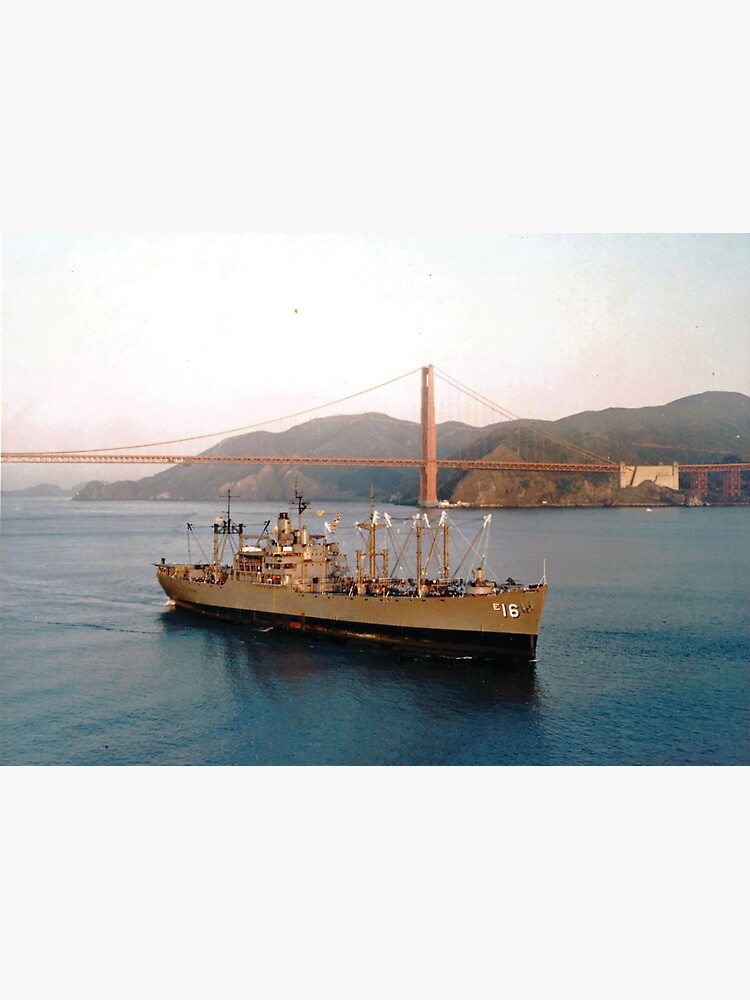 "USS MOUNT KATMAI (AE-16) SHIP'S STORE" Sticker for Sale by ...