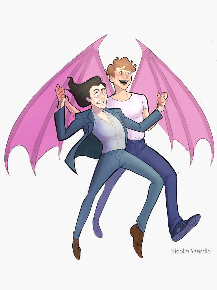 "Snowbaz" Sticker for Sale by nic-a-doodle | Redbubble