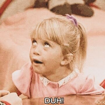 "90s girls and boys DUH!" Sticker by oversizedcr8tor | Redbubble