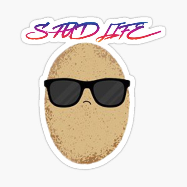 "CUTE SPUD POTATO" Sticker for Sale by Marakstore | Redbubble