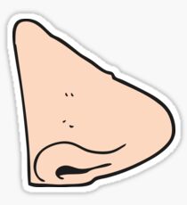 Cartoon Nose Stickers | Redbubble