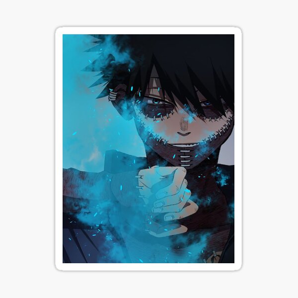 "dabi from boku no hero academia " Sticker for Sale by The-Baron-simba ...