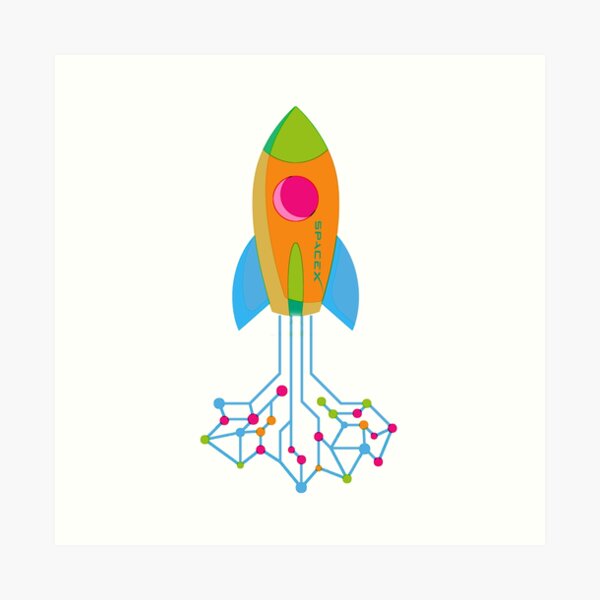"SpaceX Rocket Smoke PCB and AI art" Art Print for Sale by EngineersArt ...
