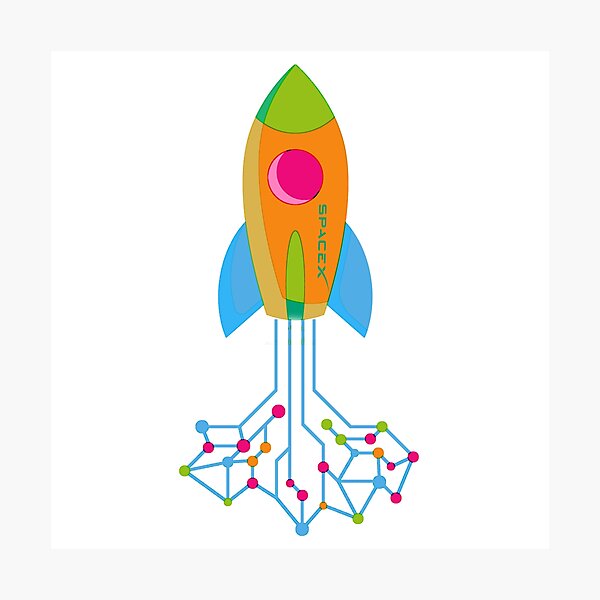 "SpaceX Rocket Smoke PCB and AI art" Photographic Print by EngineersArt ...